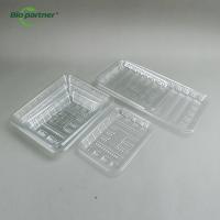 China Blister PET Plastic Food Tray Box for Frozen Meat Dough Custom Size for sale