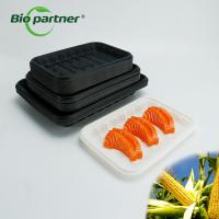 China Customized Shape Biodegradable PP Frozen Dough Packaging Tray for Seafood Meat Beef for sale
