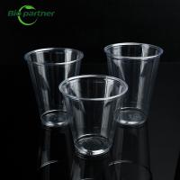 China Custom Logo Printed 14oz PLA Disposable Dessert Cocktail Cups for Party Iced Coffee for sale