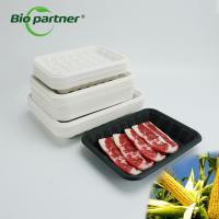 China Thermoformed Black Disposable Plastic Meat Packaging Tray for Customized Size Pork Beef Mutton for sale