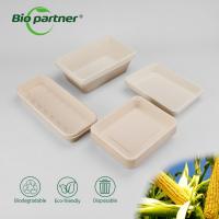 China Custom Logo White Cornstarch Dinnerware Set for Party Wedding 20000pcs MOQ for sale