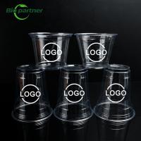 China PLA Iced Coffee Cups with Lids 10oz to 32oz Cold Party Cups for Juice for sale