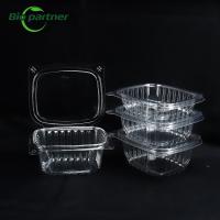 China Supermarket To Go Containers with Clear Lids Customized Shape Plastic Food Containers for sale