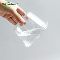 China Plastic Containers Cutting Slicer Cup Biopartner Pet Disposable Fruit Salad Packaging for sale