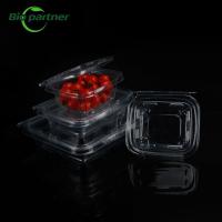 China OEM Logo Tamper Proof Container for Plastic Blister Packaging of Salad Fruit Vegetable for sale