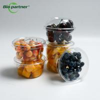 China Custom Logo UV Printed 32oz Deli Containers for Disposable Fruit Salad Packaging for sale