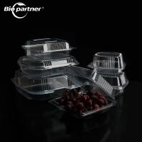 China Transparent Disposable Plastic Fast Food Packaging Takeaway Box for Sugar Industrial for sale