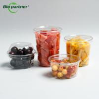 China Display Freezer Takeaway Vegetable Portable Salad Fruit Slicer Cup for Salad Display for sale