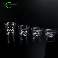 China PLA Compostable Disposable Cups 10oz 16oz 24oz for Cold Drinks Water Milk Beverage for sale