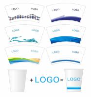 China Plastic Free Biodegradable Paper Takeout Cup with Lids 100000 MOQ Custom Size for sale