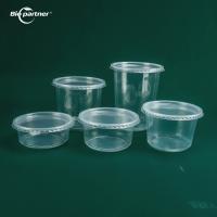 China PP PET PLA Round Disposable Food Tub Container 8-32oz with Lid Custom Logo for sale