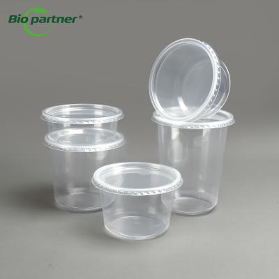 China BPA Free PP Plastic Deli Food Tub Container 8-32oz Takeaway Food Storage with Lids for sale
