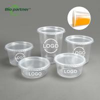 China Disposable Food Tub Boxes Clear Plastic Cup Take Away Packaging PP PLA PET Container for sale