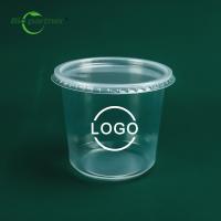 China Disposable Food Tub Boxes Clear Plastic Cup Take Away Packaging PP PLA PET Container for sale
