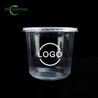 China Clear Plastic Takeout Food Tub 8oz to 32oz Soup Cup Bowl with Lids PP Deli Containers for sale