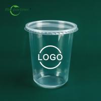 China Disposable Clear PP Plastic Soup Take Out Cup Bowl with Lid 8oz to 32oz Custom Logo for sale