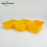 China Reusable Disposable Supermarket Plastic Fresh Meat Packing Tray Box with Customized Shape for sale