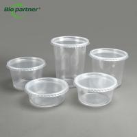China Recyclable Round Clear Plastic Pet Pla Bowl for Sustainable Food Packaging Solutions for sale
