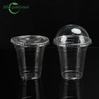 China Clear PLA Cup Disposable Takeaway Plastic Cold Drinking Cup Customized for Sustainable for sale