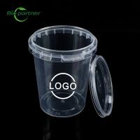 China BPA Free 16oz Round Soup Deli Cup with Tamper Evident Lid PP Food Storage Container for sale