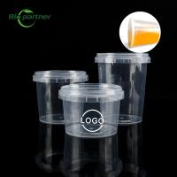 China BPA Free 16oz Round Soup Deli Cup with Tamper Evident Lid PP Food Storage Container for sale