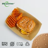 China Customized Size Disposable Paper Baking Trays for Nachos Fries Hot Corn Dogs 100000 MOQ for sale