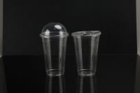 China Capacity 20/22/24 Oz PLA Cup Disposable Eco Friendly for Cold Drinks Customized Logo for sale