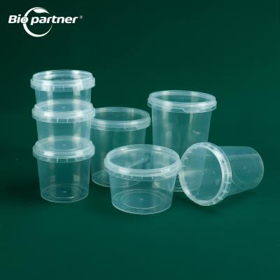 China Eco-friendly 16 Oz Custom Logo Tamper Evident Disposable Deli Container with Lid for sale