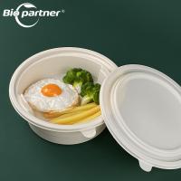 China 100% Biodegradable Disposable Ramen Bowl 750ml with Lid and Spoon Eco Friendly for sale