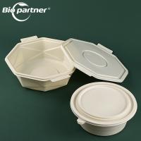 China 100% Biodegradable Disposable Ramen Bowl 750ml with Lid and Spoon Eco Friendly for sale