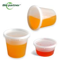 China Round Plastic Deli Container with Lid 250ml to 950ml Leakproof Stackable PP Food Storage for sale