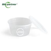 China PP Plastic Deli Containers with Lock Lids 250-950ML Leakproof Round Clear Food Storage for sale