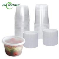 China BPA Free Clear Deli Containers with Lock Lids 8oz to 32oz PP Plastic Food Storage Canisters for sale