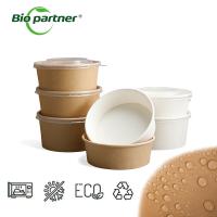 China Biodegradable Sugarcane Bagasse Pulp Bowl 12oz 16oz 24oz 32oz with Lid for Hot Soup for sale