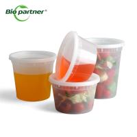 China Clear PP Deli Food Storage Containers with Lock Lids 250ml to 950ml Leakproof for sale