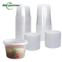 China Clear PP Deli Food Storage Containers with Lock Lids 250ml to 950ml Leakproof for sale