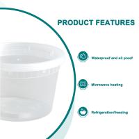 China Food Salad Container for CLASSIC Design Style OEM ODM Stackable Deli Fast Food Storage for sale