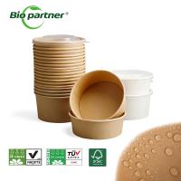 China Paper Bowl for Logo Customized Logo Acceptable Customized Size Disposable Salad Bowls for sale