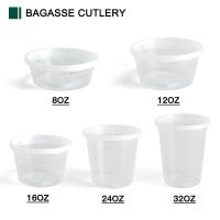 China CLASSIC Design Style Clear Soup Plastic Takeout Food Container for Back to School for sale