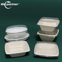 China Food Packaging Biopartner Natural Sugarcane Bagasse Round Soup Bowl Composable Tableware for sale