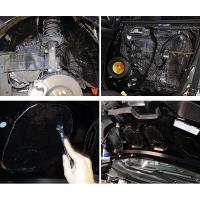 China Butyl Rubber Car Vibration Deadening Mat 820x460mm 2.0mm Thick Noise Control Body Panel Reinforcement for sale