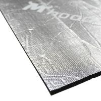 China Automotive Hood Insulation Cotton 1400x820mm 15mm Thick with Aluminum-Magnesium Alloy Heat Reflection Layer for sale