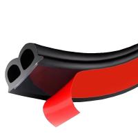 China EPDM Automotive Wind Noise Reduction Sealing Strip - 8m Roll with ROHS Certification for Door and Trunk Applications for sale