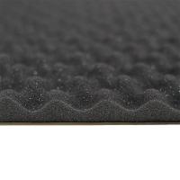 China 15mm Wave Design Polyurethane Acoustic Sponge - 900x500mm Automotive Sound Insulation Mat with 30-40% Enhanced Noise Absorption for sale