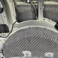 China Automotive Sound Absorbing Padding 35mm Thick with 900x500mm Size - Polyurethane Foam Heat Barrier Mat for sale