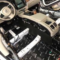 China Butyl Rubber Vibration Damping Pads 820x460mm 4mm Thick Automotive Noise Shield with IATF 16949 Certification for sale
