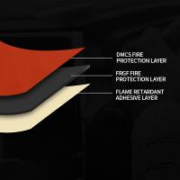 China 1mm Silica Gel Car Insulation Mat 1000x4000mm Fire Explosion Proof for Electric Vehicles for sale