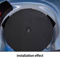 China 730mm x 5mm Car Spare Tire Sound Proof Cotton Foamed Rubber Automotive Sound Dampening Material with IATF 16949 Certification for sale