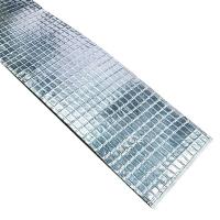 China Aluminum Magnesium Alloy Automotive Heat Insulation Tape 14m x 4.5cm Flame Retardant Sealing Strip for sale
