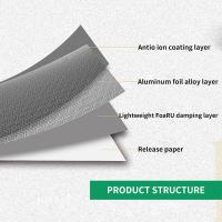 China Lightweight Anti-Vibration Mat 820x460mm 2mm Thickness for New Energy Vehicles with 40% Weight Reduction for sale